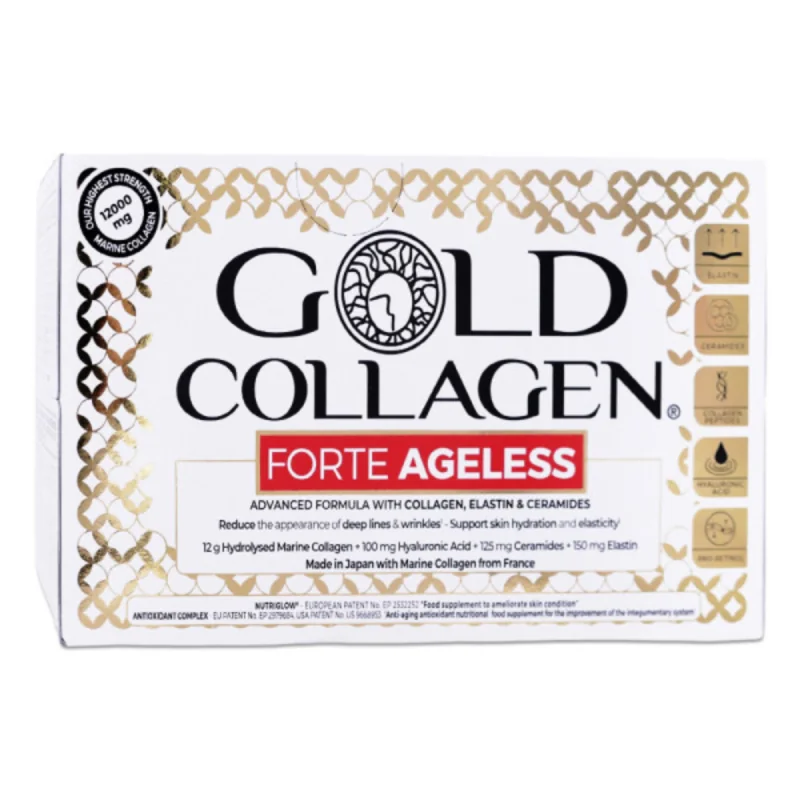 Gold Collagen Forte Ageless – Beauté de la Peau et Anti-Âge