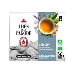 hés de la Pagode Zou Chá Articulations – Thé Bio 30 Sachets